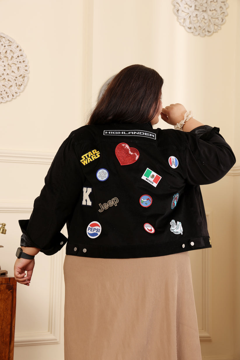 Plus Size - Quirky Nomadic Patchwork Jacket – Kokonut